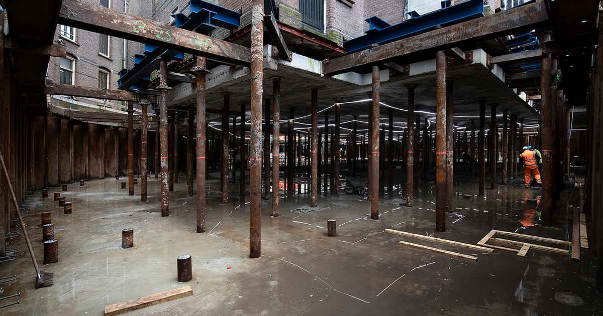 Update and video about new University Library: basement nearing ...